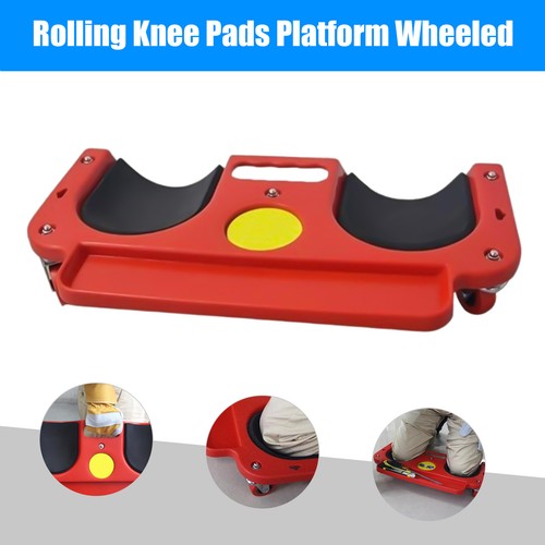Rolling Knee Pads Platform W/ Wheeled Workers' Wheels Knee Pad Floor ...
