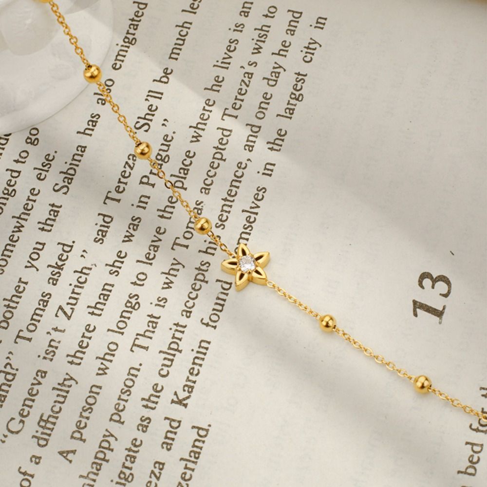 Classic Star Shape Chain Minimalist Bracelet Female Hand Jewelry Daily ...