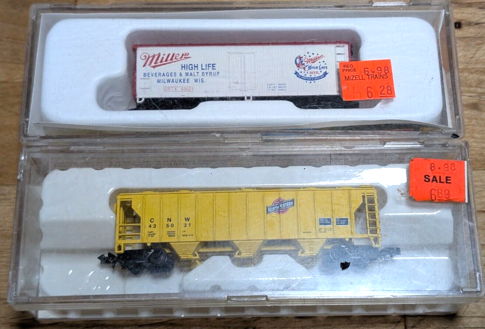 Con Cor N Scale 10 Pieces Rolling Stock Vintage 1980's in Excellent ...