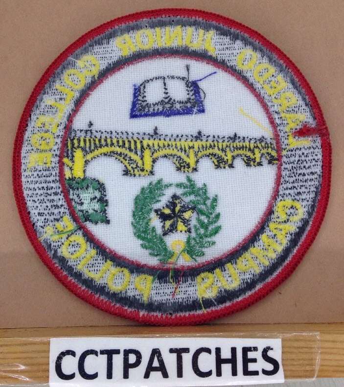 LAREDO JUNIOR COLLEGE, TEXAS CAMPUS POLICE SHOULDER PATCH TX | eBay