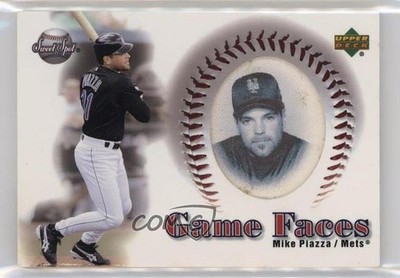2002 Upper Deck Sweet Spot Game Faces Mike Piazza #152 HOF 0w5d | eBay