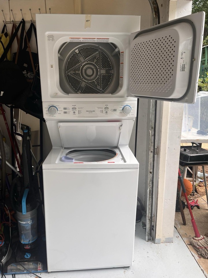 Frigidaire Stackable Washer and Dryer Combo – Quiet Pack – Local Pickup ...