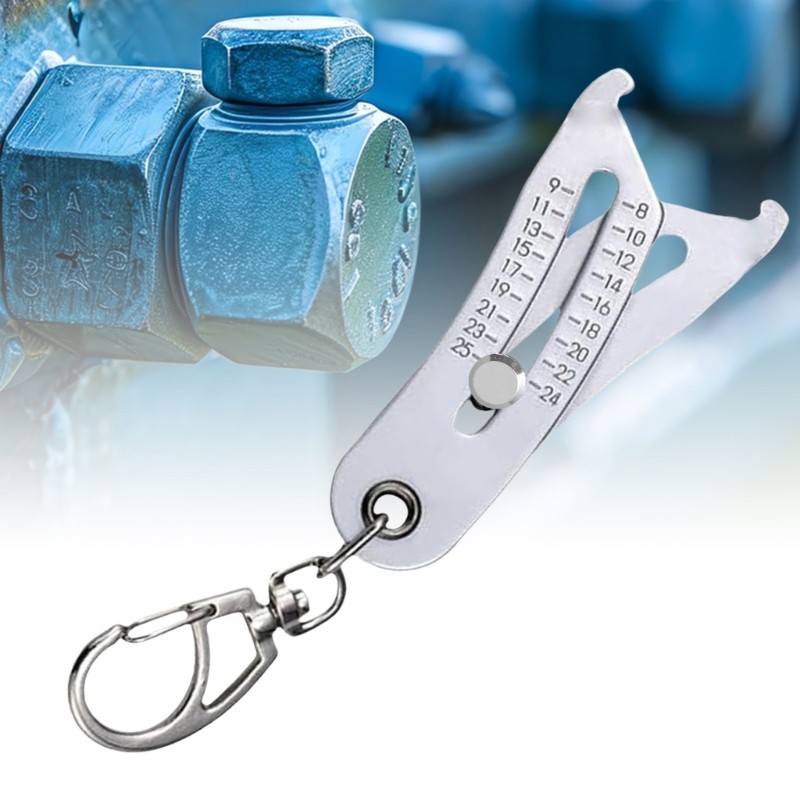 Nut and Bolt Thread Gauge Identifier Verification Tool for Accurate ...