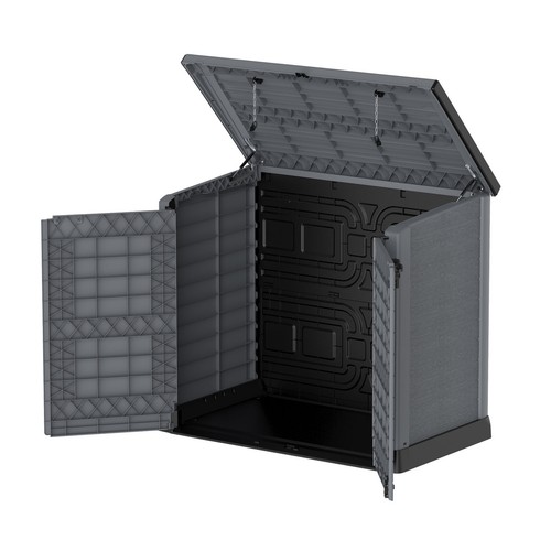 Duramax CedarGrain StoreAway 1200L Outdoor Deck & Garden Storage Box ...