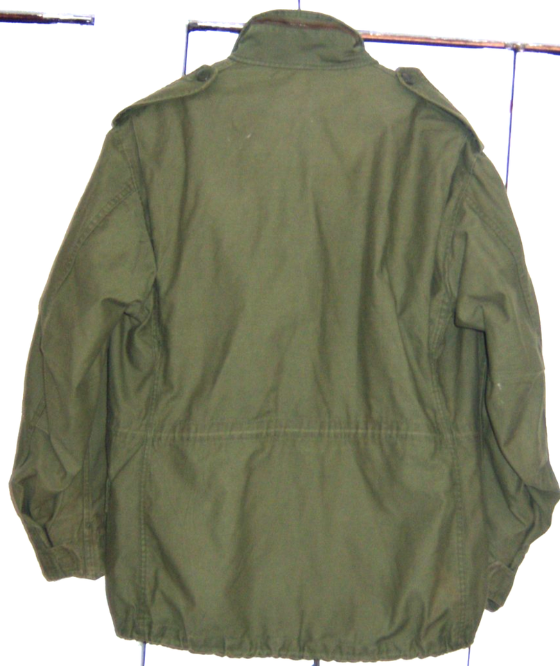 Vintage US MILITARY M65 OG-107 FIELD JACKET COAT Medium Short Army ...
