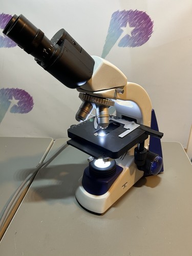 UNICO G380 LED Microscope with 4X, 10X, 40X, 100X Optics - EXCELLENT ...