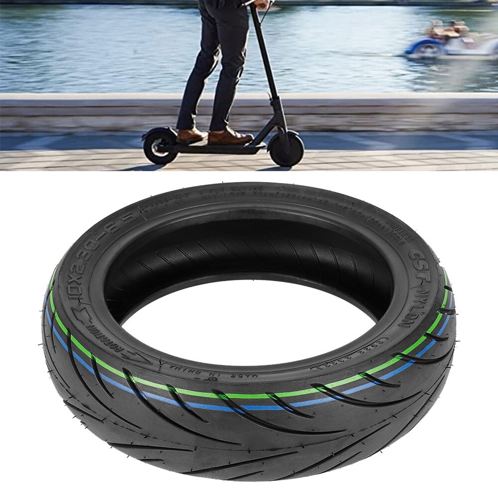 Reliable 10 inch Tubeless Tire for NIU KQ2 Electric Scooter Black ...