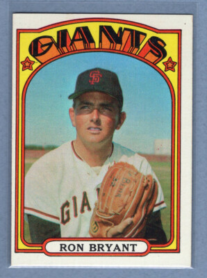 1972 Topps #185 Ron Bryant EX GO500 | eBay