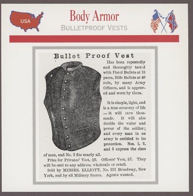 Body Armor Atlas Civil War History Card Flags Uniforms Insignia | eBay