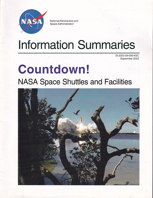 NASA Information Summaries Countdown! Space Shuttles Facilities ...