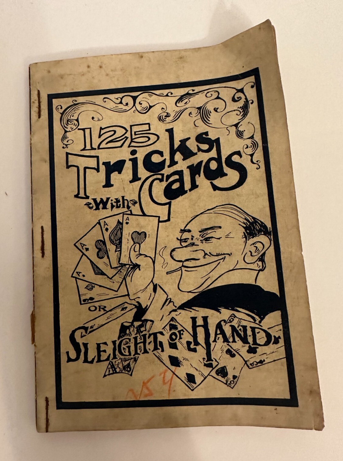'125 Tricks With Cards or Sleight of Hand' Antique Magic/Card Trick ...