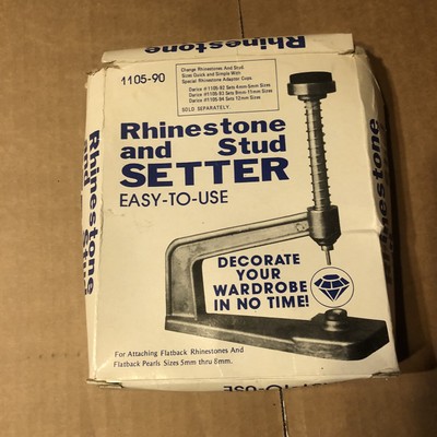 Rhinestone and Stone Setter Easy to Use Crafting Supplies Costume ...