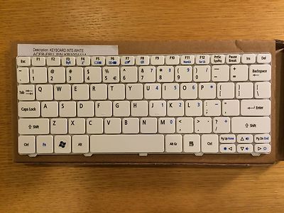 Acer Keyboard Inte White Acer-Fru KBI100A114 | eBay