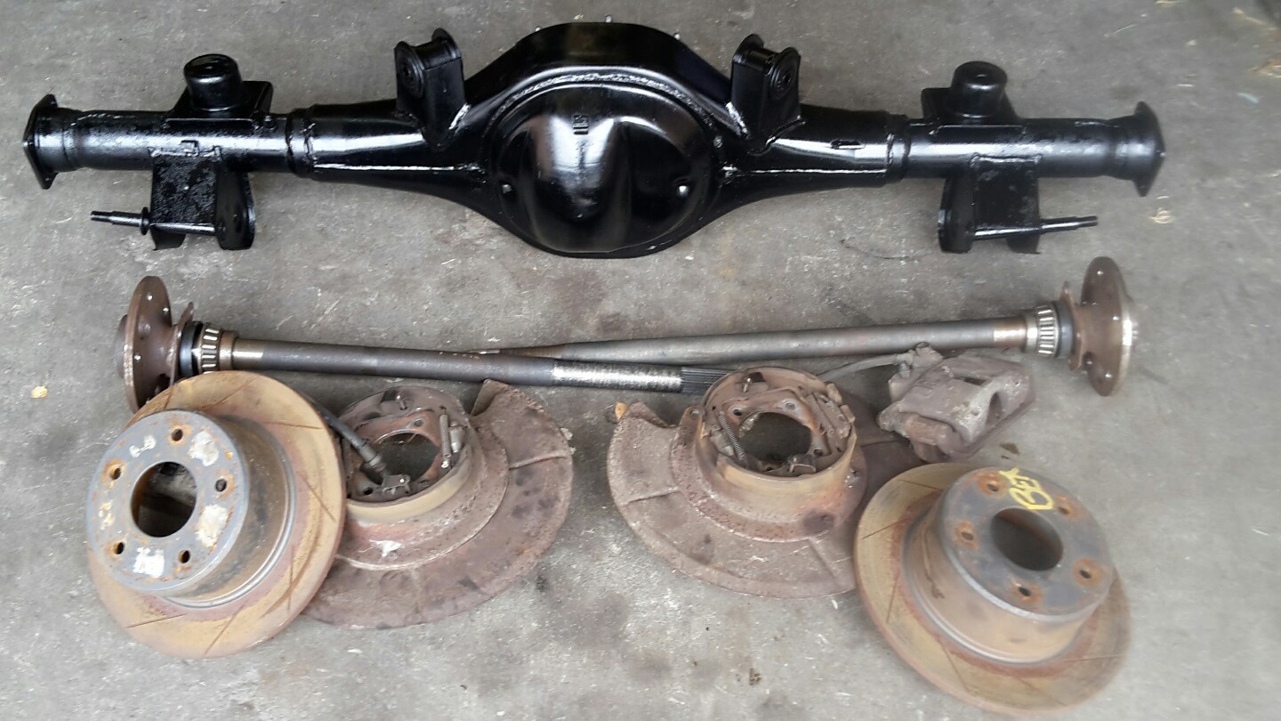 Torana UC 9 inch 9" diff housing and axles disc brake | eBay