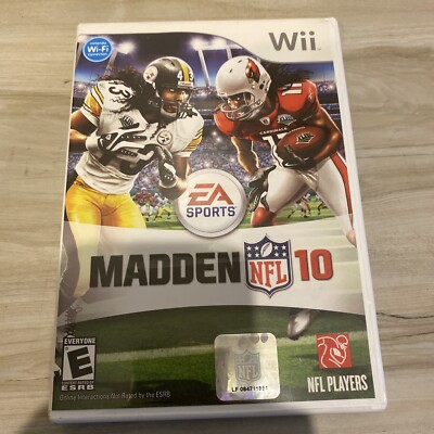 Madden NFL 10 (Nintendo Wii, 2009) instruction booklet VG++ 14633158830 ...