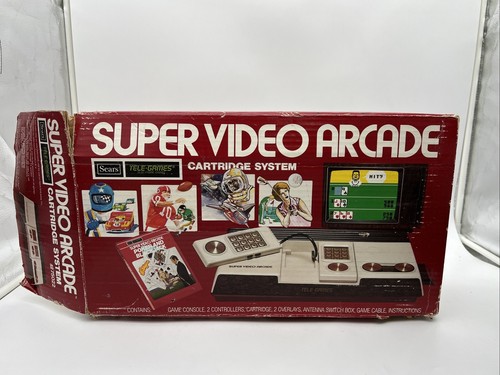 Sears, Roebuck & Co Super Video Arcade Gaming System Model 497.75022 ...