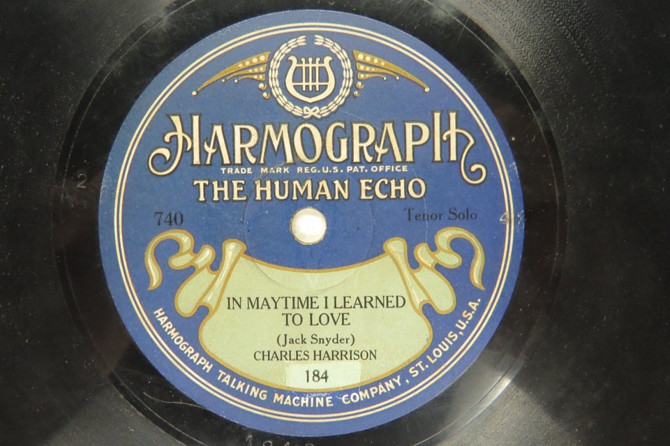 Charles Harrison - HARMOGRAPH 740 - Smilin' Through - Rare Label | eBay