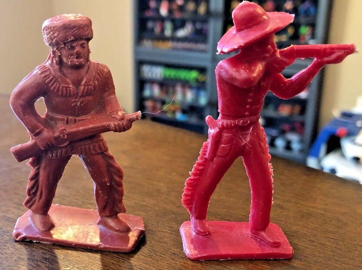Vintage Tim Mee Toys - Lot of 2 Cowboy Figures | eBay