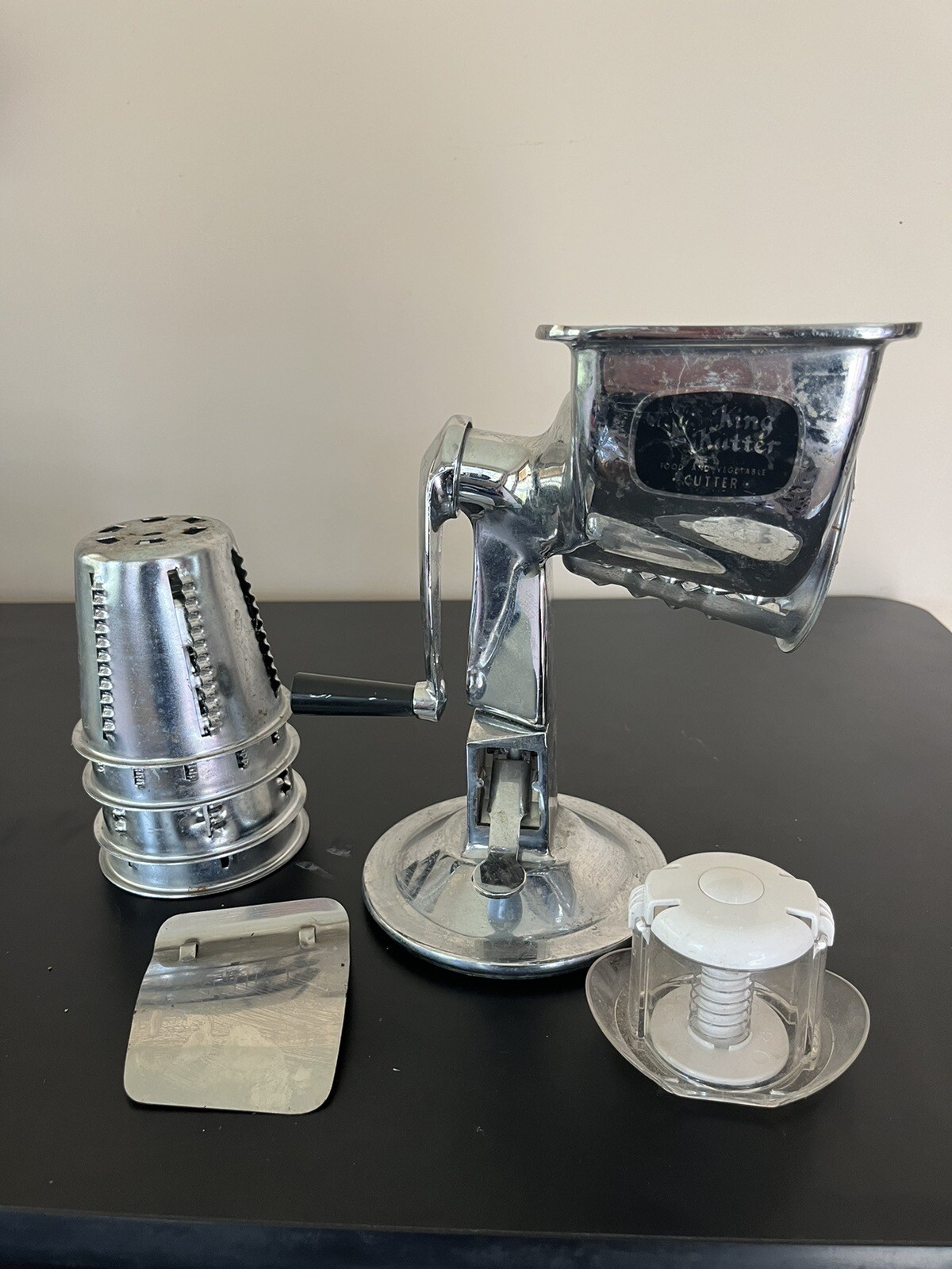 Vintage King Kutter Stainless Steel Food And Vegetable Cutter With 5 ...