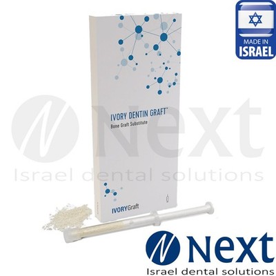 Dentin Graft Dental Bone Substitute Material CE MDR Class III 1.0 gr ...