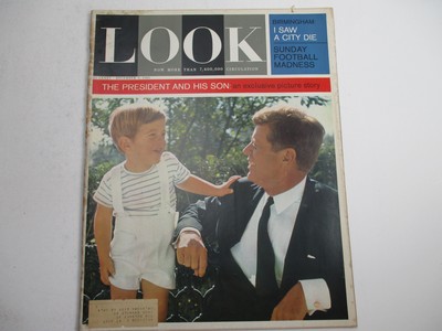 Look Magazine December 3 1963 President Kennedy "The President And His ...