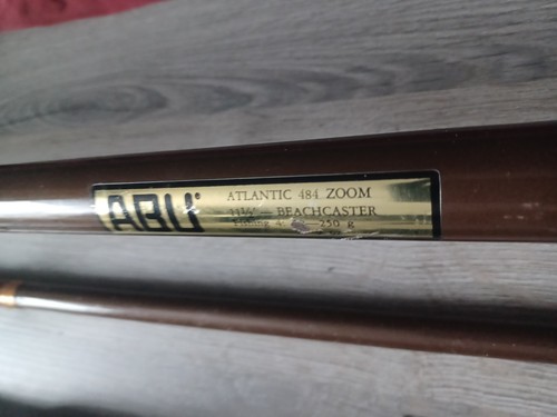 2 Sea rods--Abu Atlantic 484 Zoom Beachcaster + Daiwa Surf-Cast 12 ...