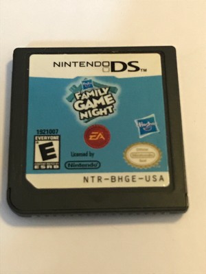 Hasbro Family Game Night (Nintendo DS, 2009) 14633192100 | eBay