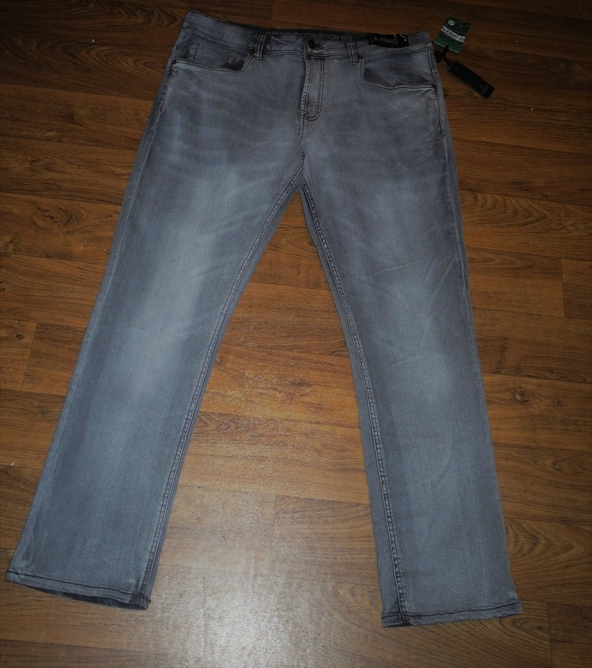 NEW Buffalo Ash and Ash-X Slim Fit Men's Gray Blue Jeans Sz. 33X30 ...