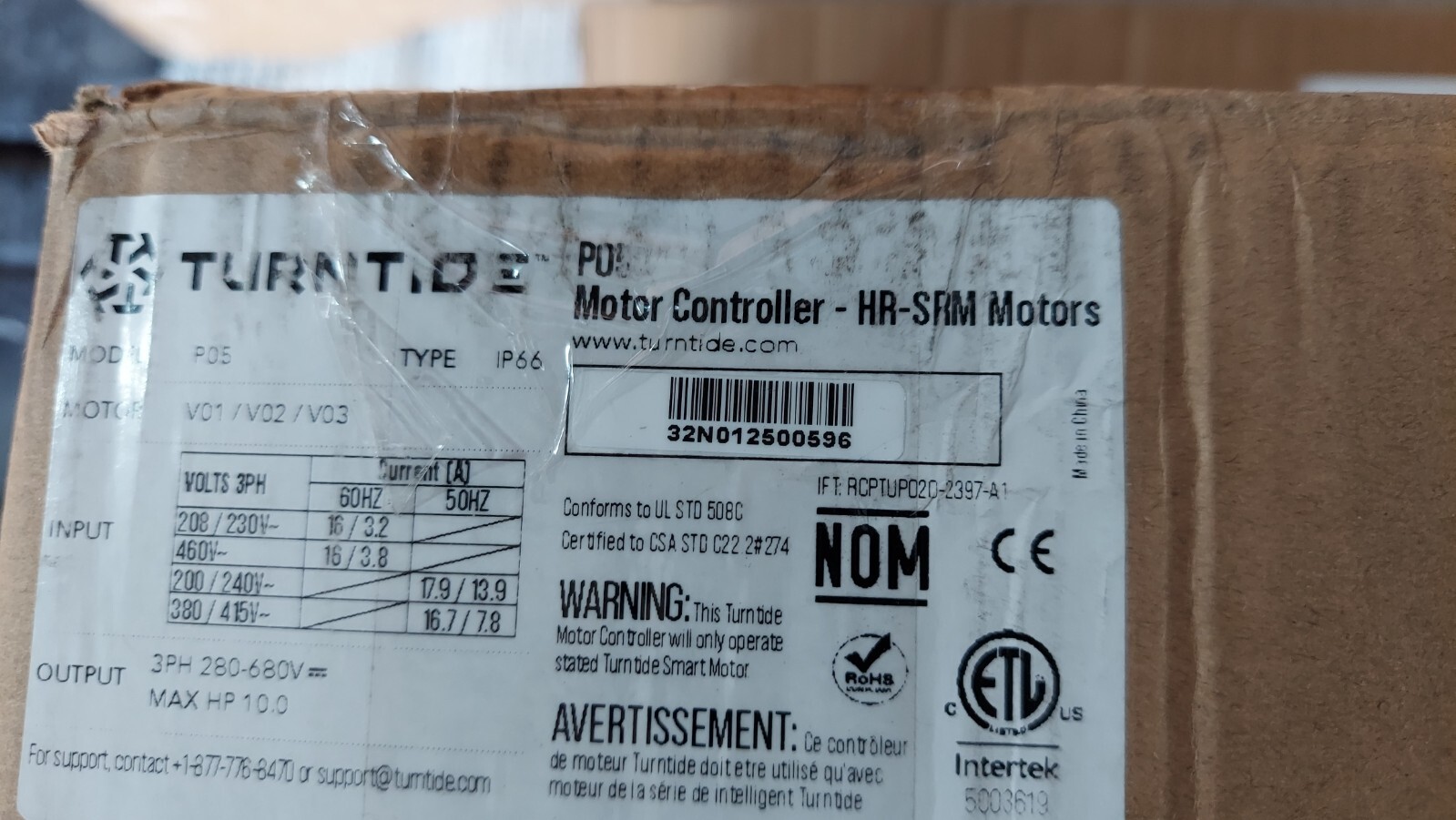 New Turntide P05 Motor Controller HR-SRM Motors | eBay