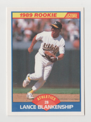 Lance Blankenship Rookie Card 1989 Score #641 | eBay