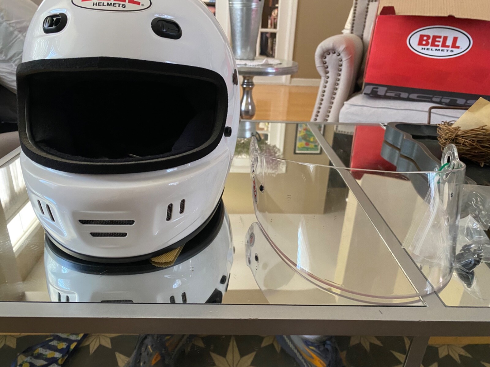 Bell Auto Racing Helmet 2022090 Sport Series, Never Used | eBay