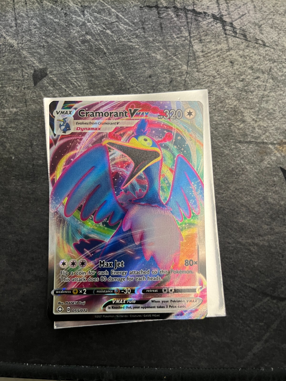 Pokemon - Cramorant VMAX - 055/072 - SWSH Shining Fates - Full Art Card ...