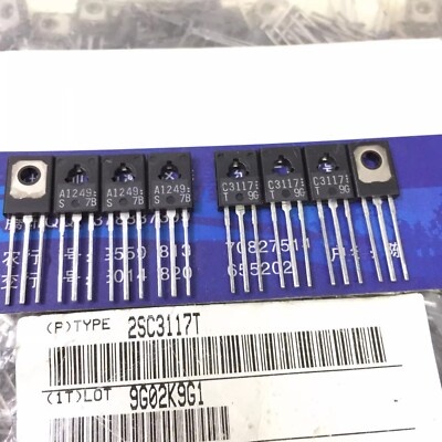 10Pairs 2SA1249/2SC3117 A1249/C3117 TO126 Transistors ICs Chip Original ...