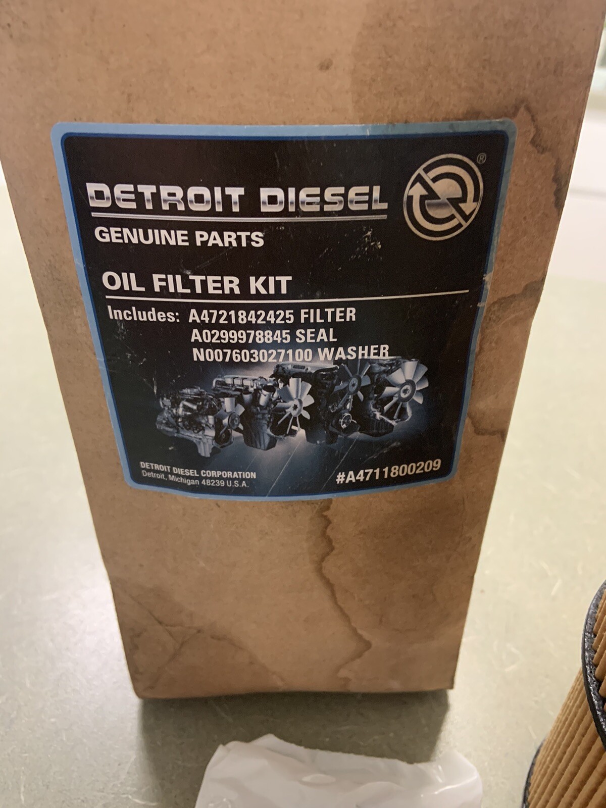 DETROIT-DIESEL A4711800009 - Cross reference oil filters