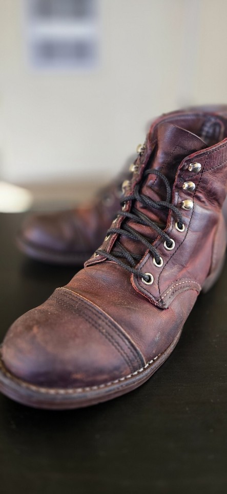 Red Wing Iron Rangers Boots Men's 8 | eBay