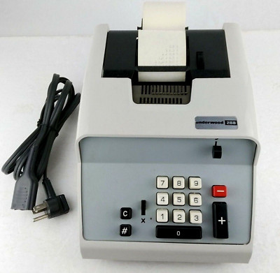 Underwood 288 Electric Adding Machine Calculator w/ Cover Vintage | eBay