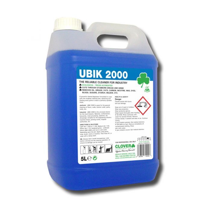 Clover UBIK 2000 Degreaser 5ltr | eBay UK