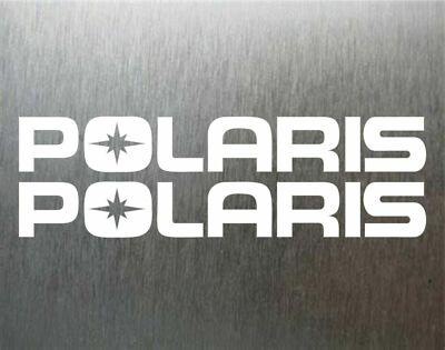 2x Polaris decals stickers racing SNOWMOBILE ASSAULT INDY AXYS RMK ...
