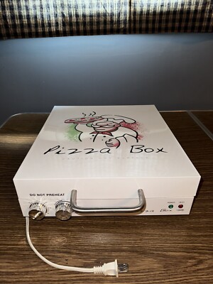 Cuizen Pizza Box Countertop Pizza Oven with 12" Rotating Pan PIZ-4012 ...