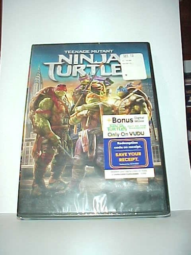 TEENAGE MUTANT NINJA TURTLES (2014 Widescreen DVD) Nickelodeon TMNT ...