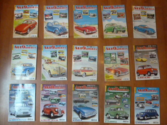 AUTOMOBILIA n°1 à 87 - au choix | eBay