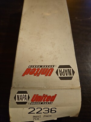 NEW NAPA 2236 United Brake Drum Spring Kit Maxi Pack | eBay