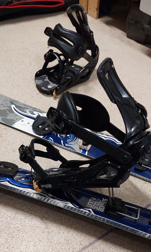 Snowboard - Unity Split Board, Rossignol Bindings & Voile Skins | eBay UK
