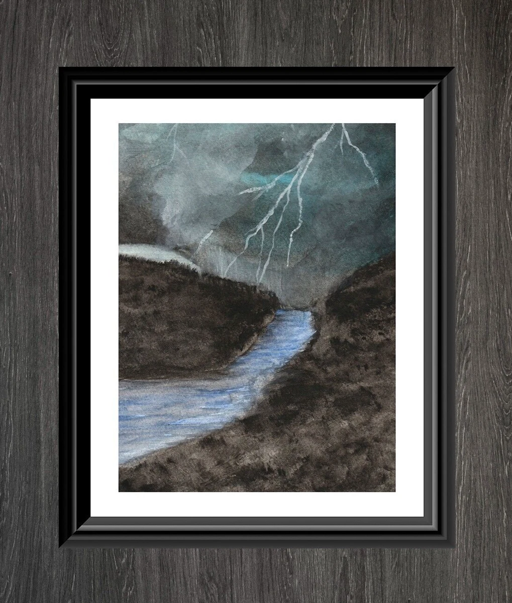 Dark Storm Painting
