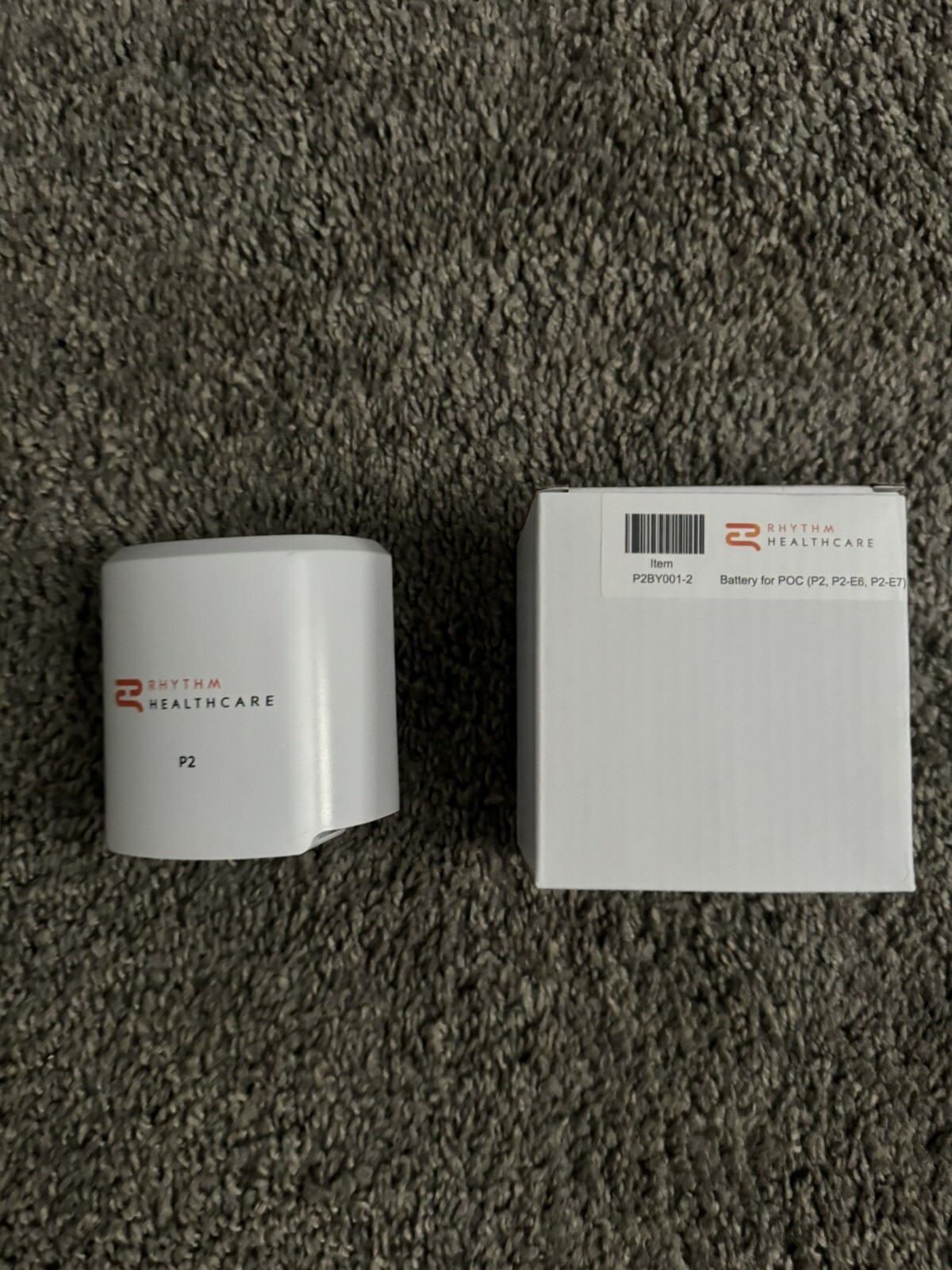 1 New P2 Rhythm Healthcare Battery 1 Used Fully Functional Portable ...