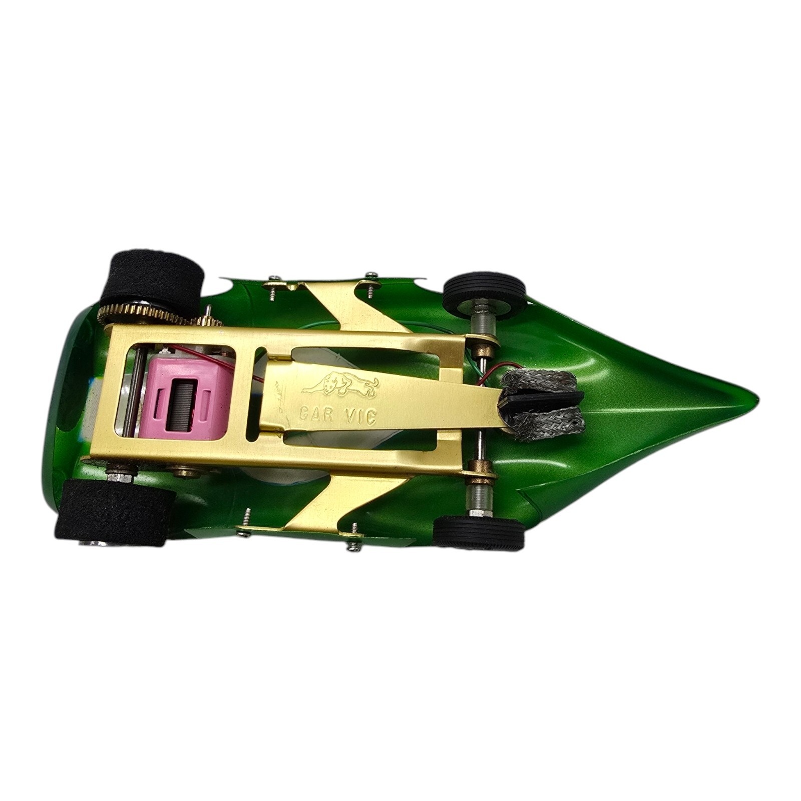 Vintage Gar-Vic Sonic Needle GT-X15 1/24 Scale Slot Car & Box - READ ...