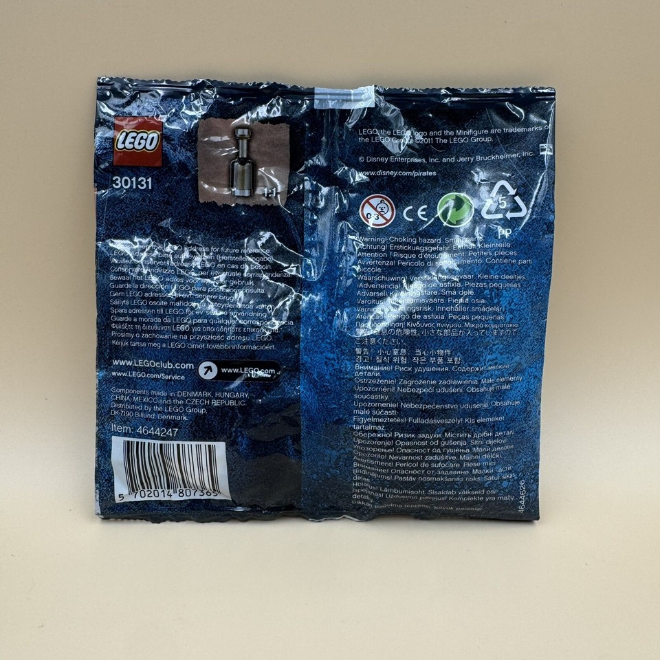 LEGO Pirates Of The Caribbean: Jack’s Boat Polybag (30131) - New Sealed ...