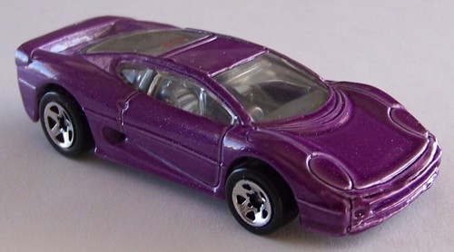 Hot Wheels Loose - Jaguar XJ220 - 5 Spoke Hubs - Purple | 235 | eBay