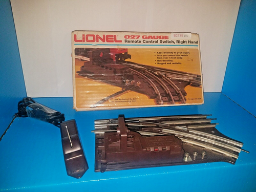 Lionel 6-5122 027 Gauge Remote Control Right Hand Switch very clean ...