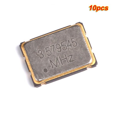 10pcs SMD 7050 3.579545MHz ±25PPM 3.3V active crystal oscillator 4-pin ...